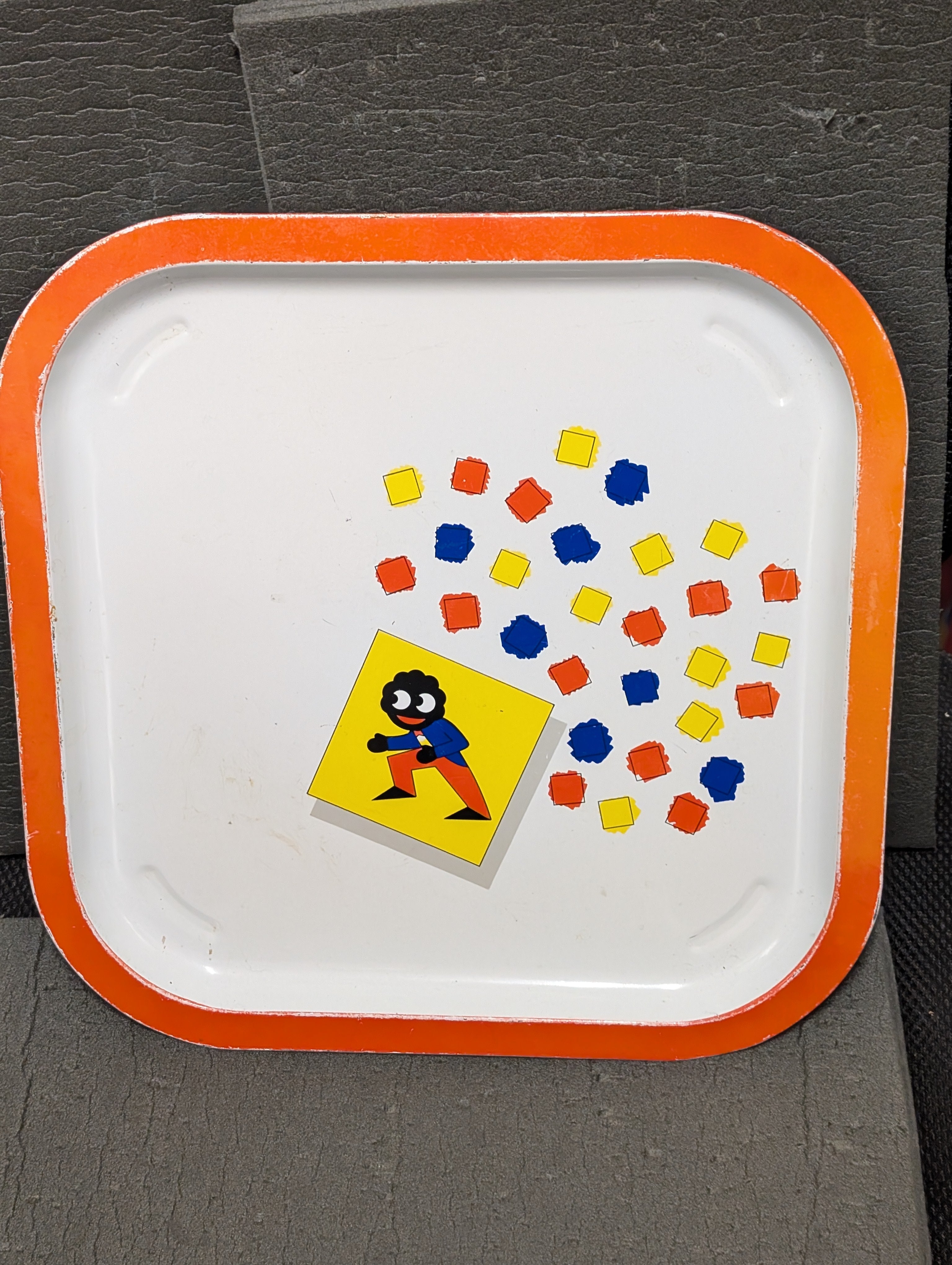 1980s Robertsons Steel Tray – GollyBadges.com