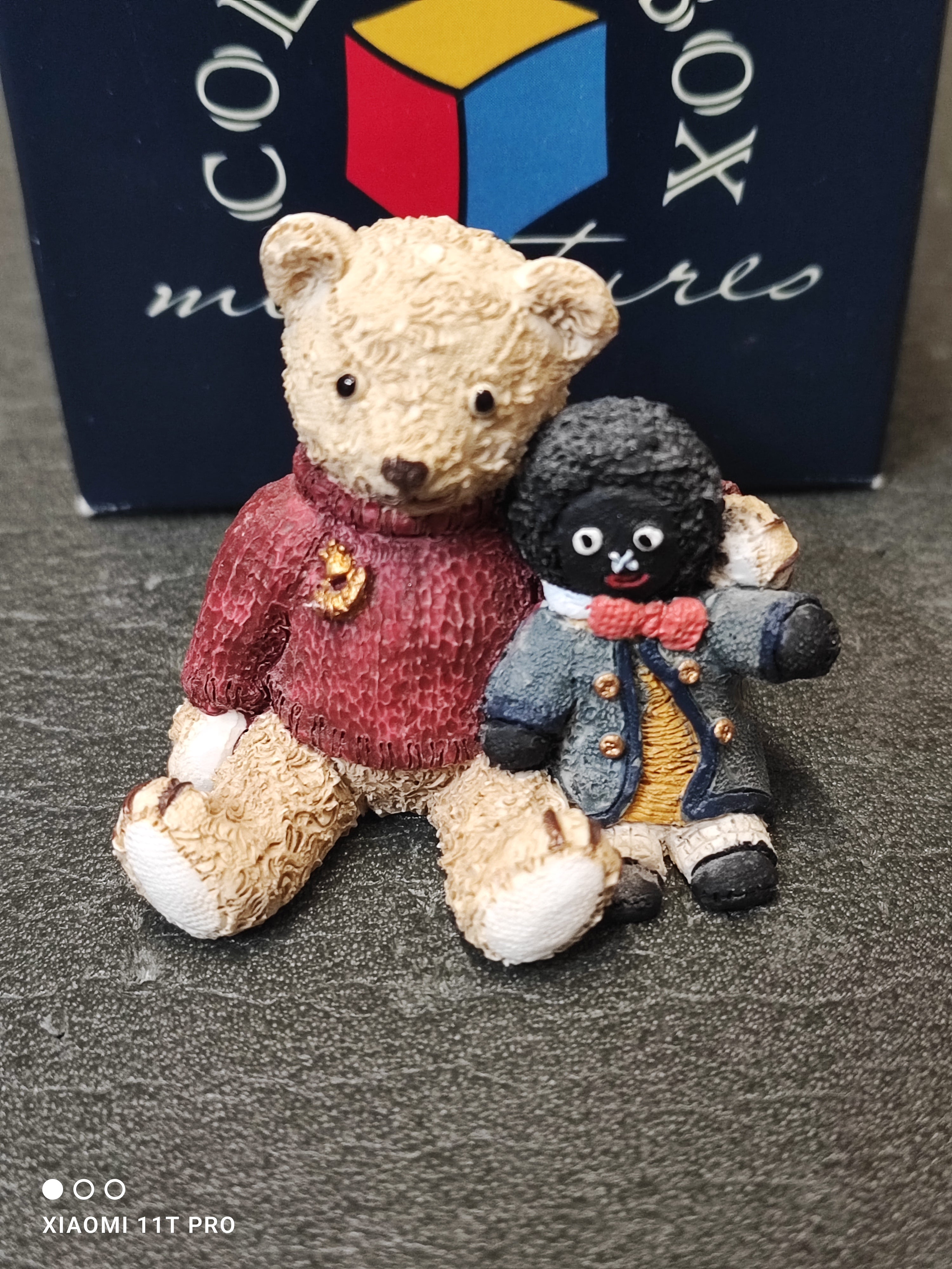 Alastair and Golly by Peter Fagan Colourbox – GollyBadges.com