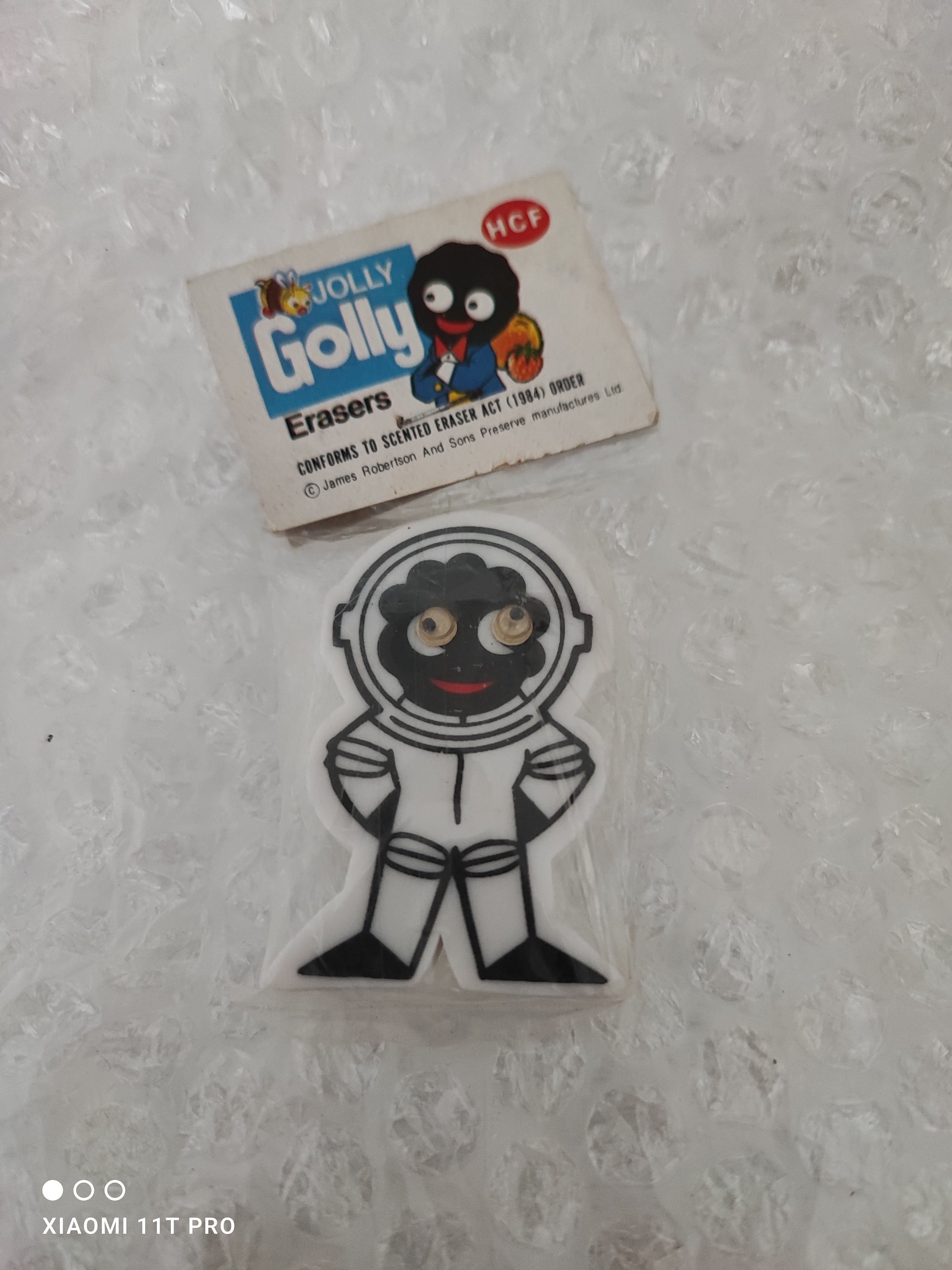 Astronaut Eraser – GollyBadges.com