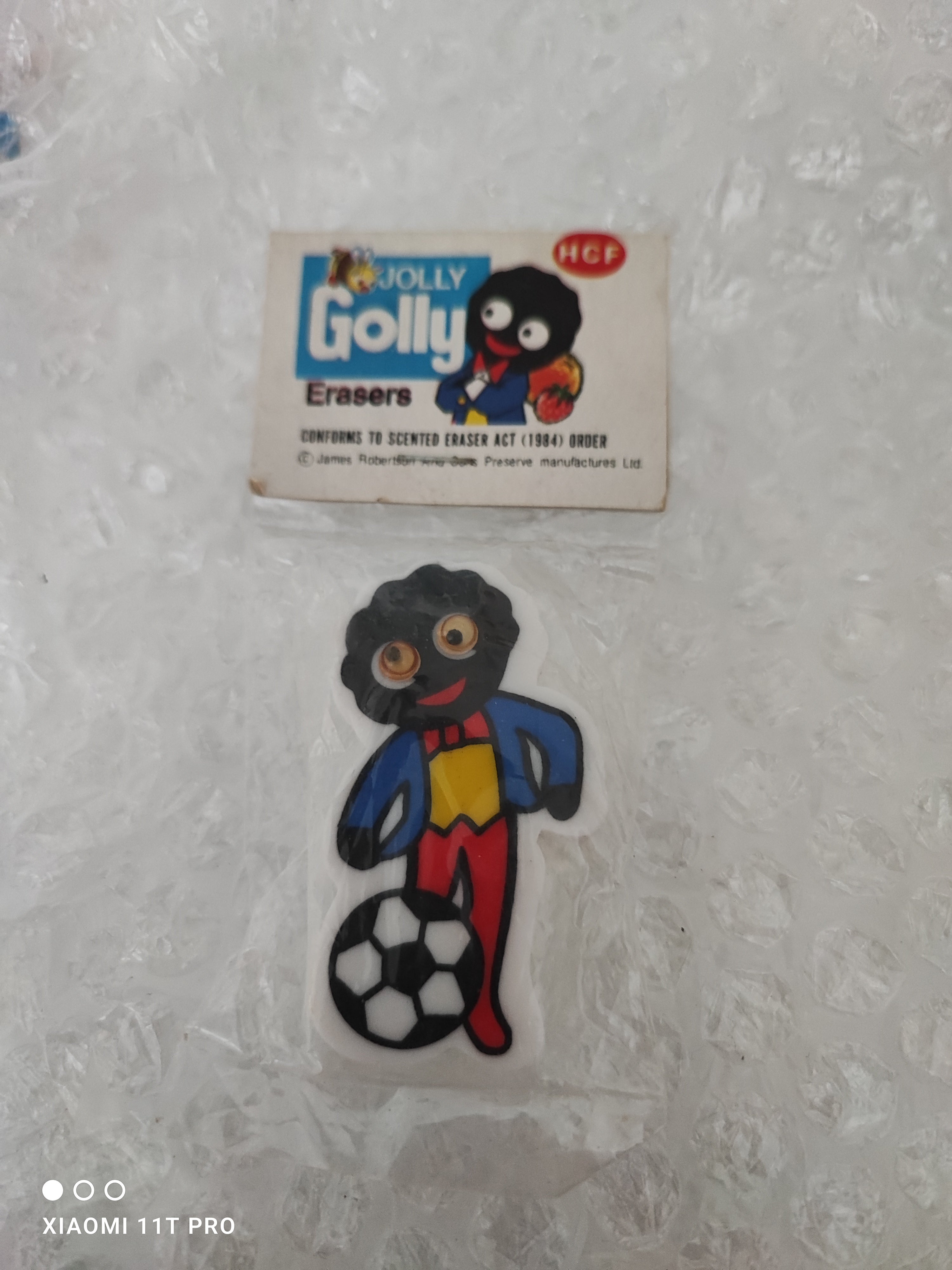 Footballer Eraser – GollyBadges.com