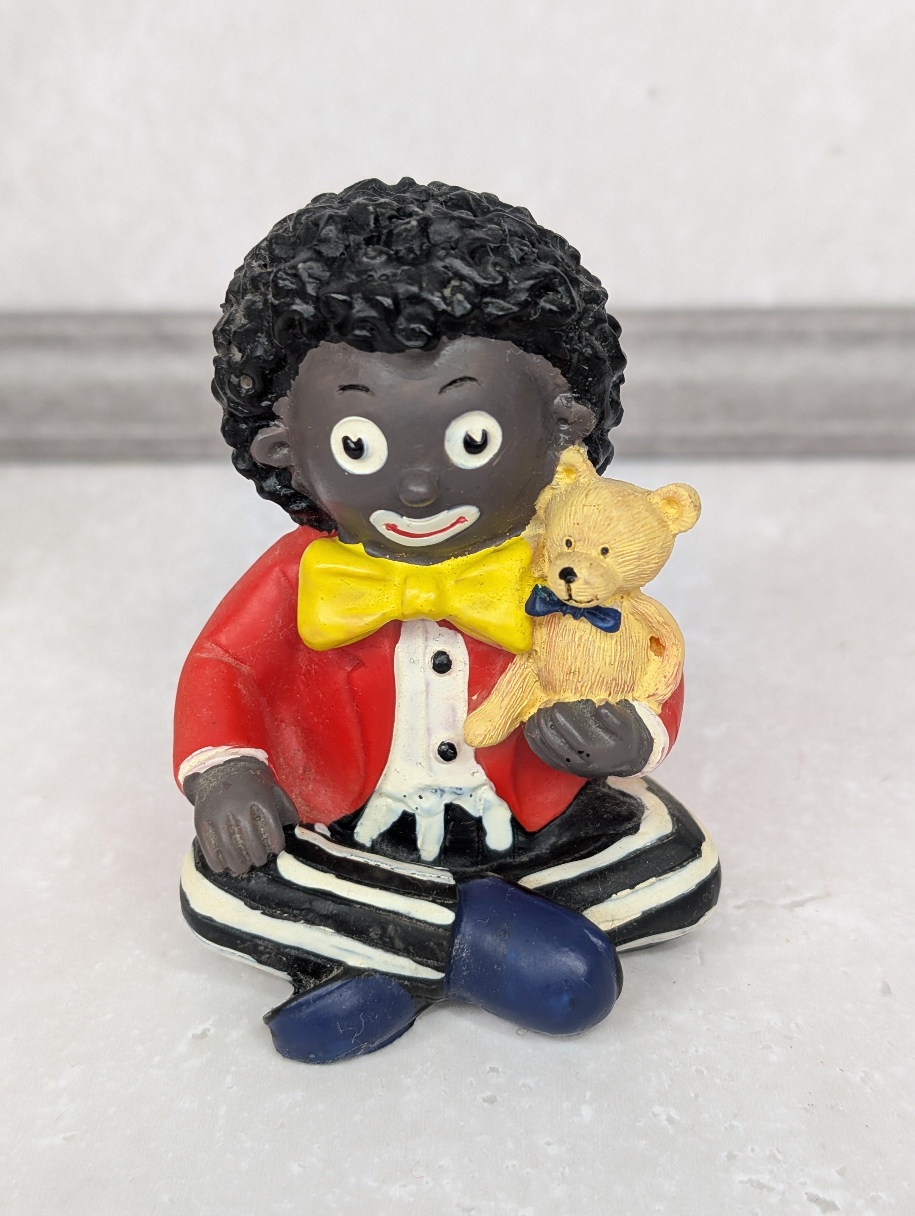Golly Holding Bear – GollyBadges.com