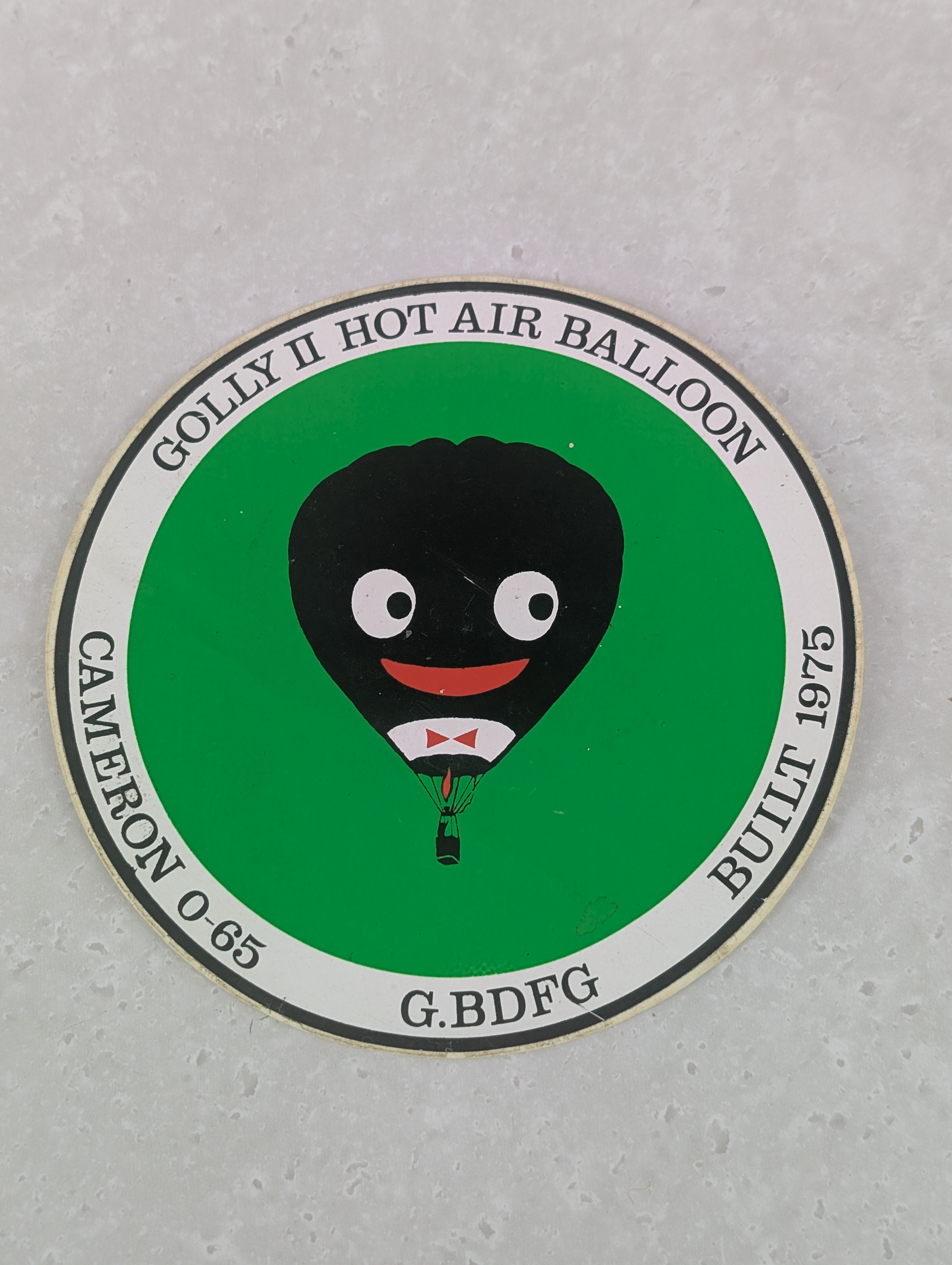 HB7 Castle Howard Balloon Sticker – GollyBadges.com