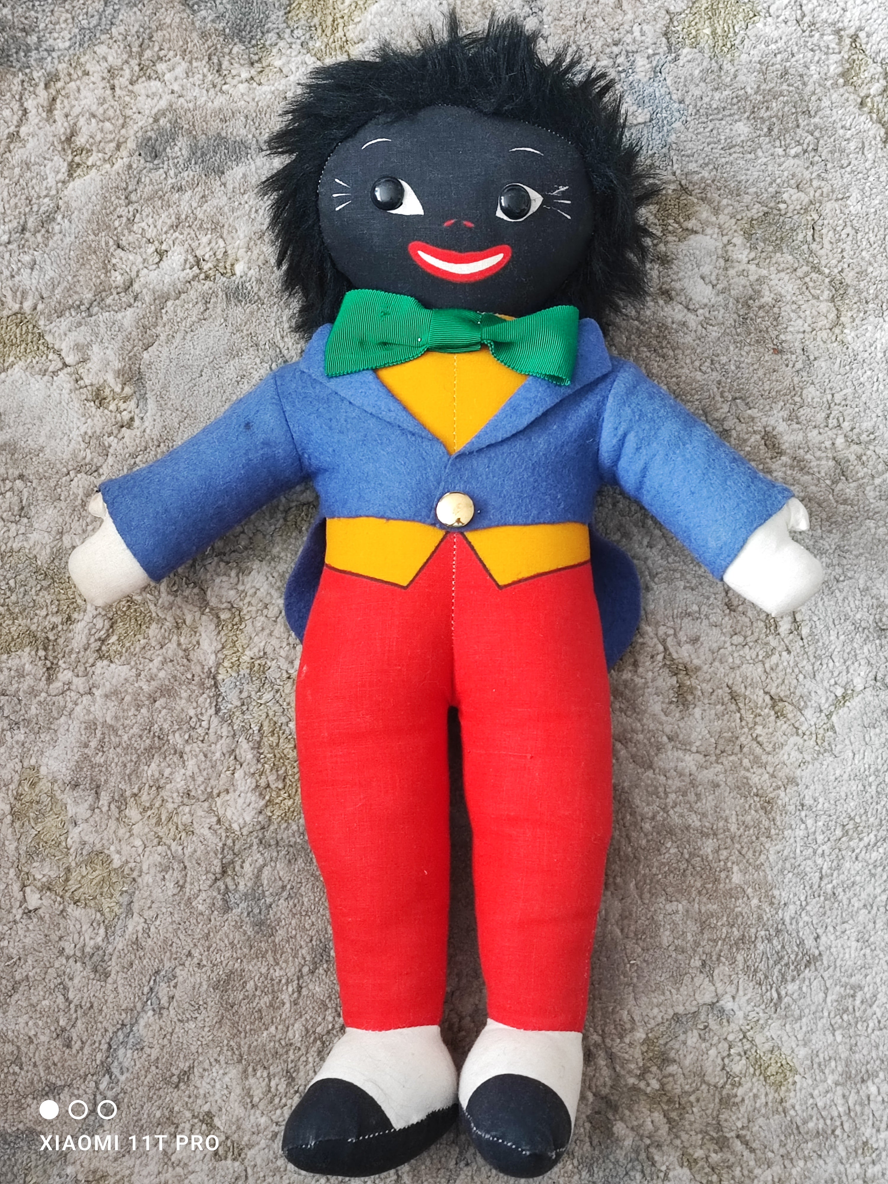 Large Vintage Soft Golly – GollyBadges.com