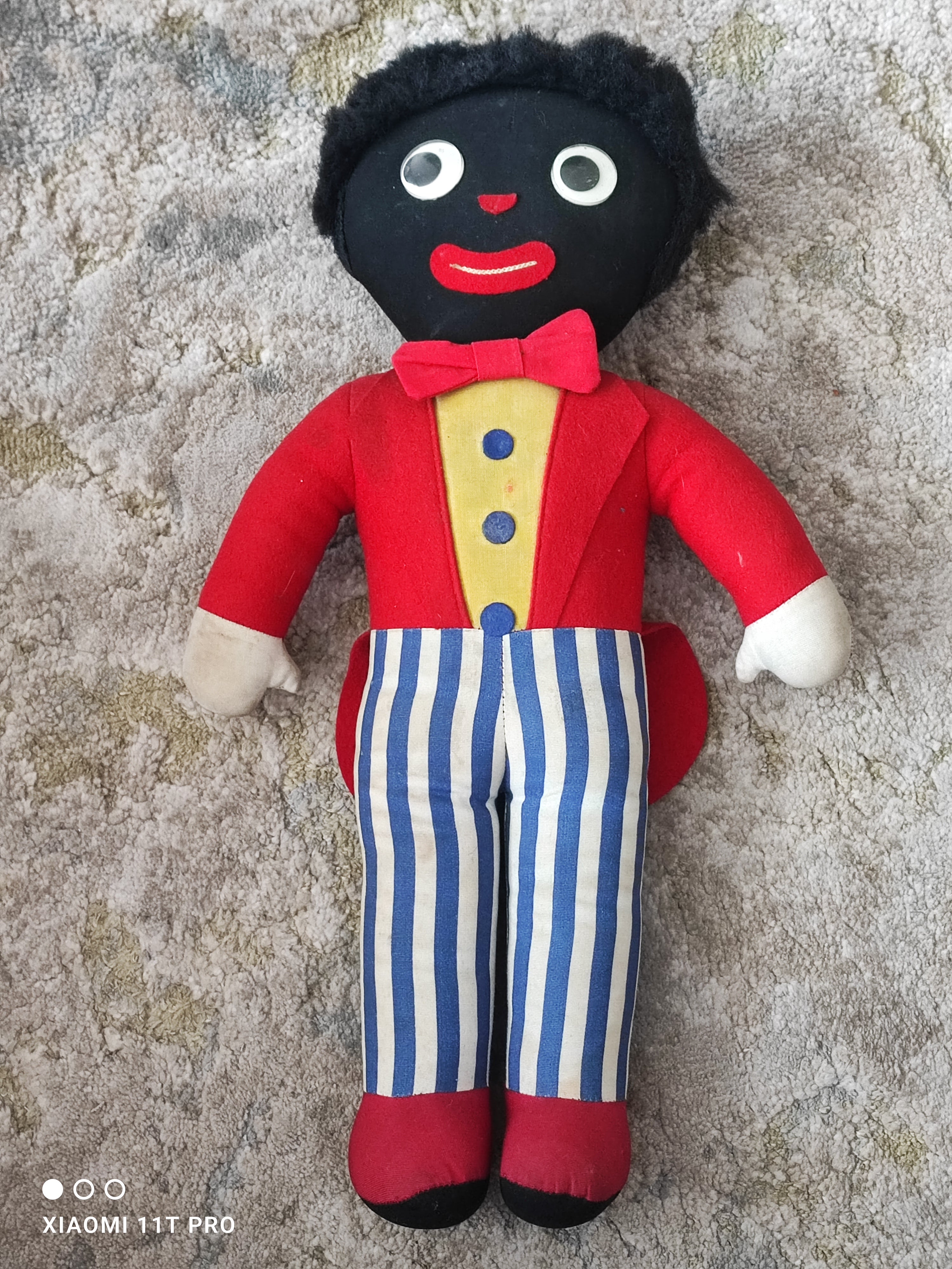 Large Vintage Soft Golly – GollyBadges.com