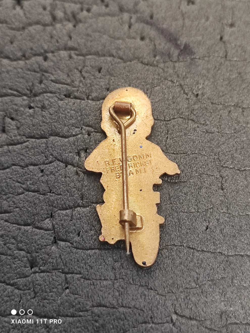 Motorcyclist - Gomm Bham1 BODY STAMP – GollyBadges.com