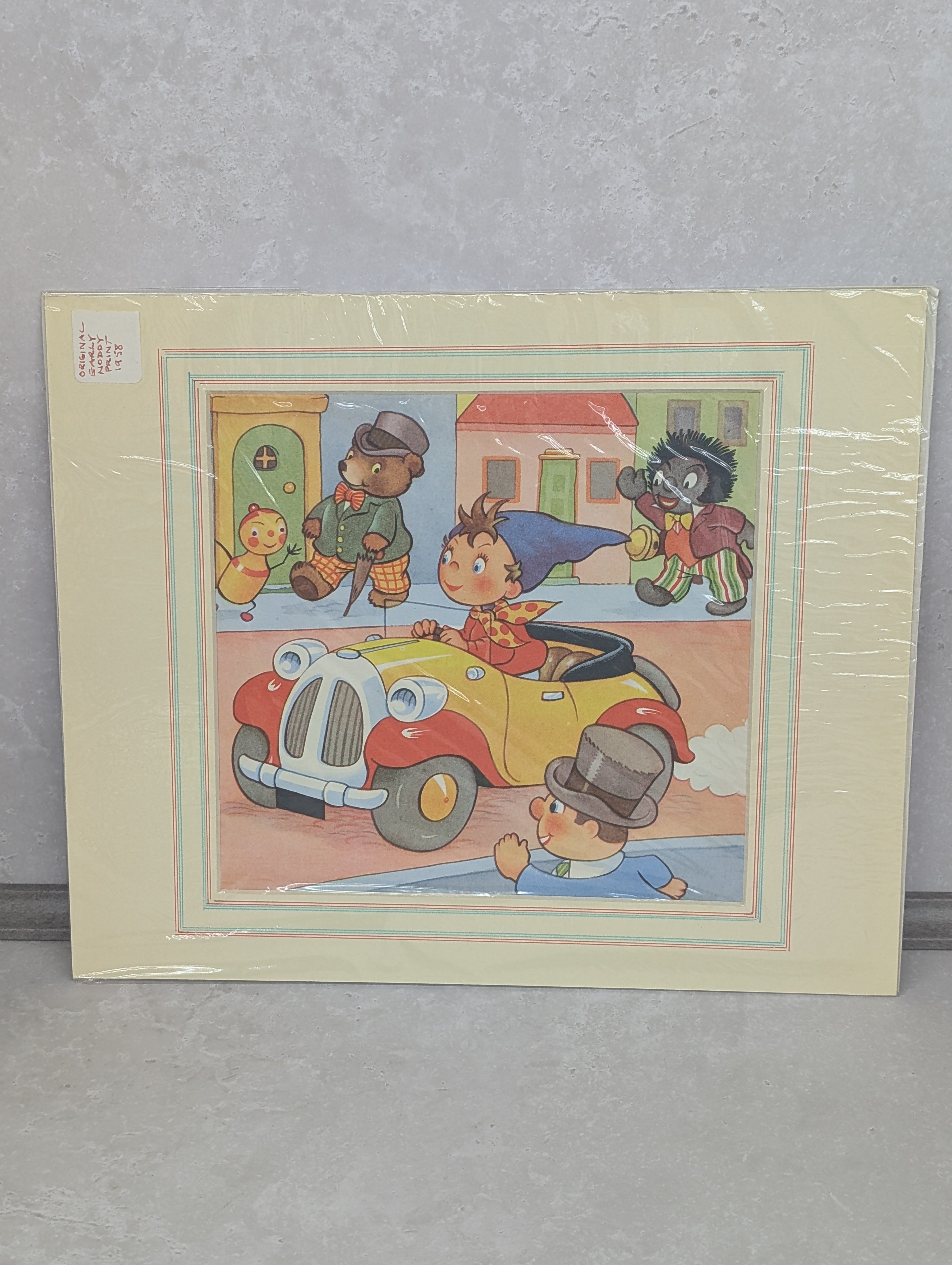 Original Noddy and Golly Print – GollyBadges.com