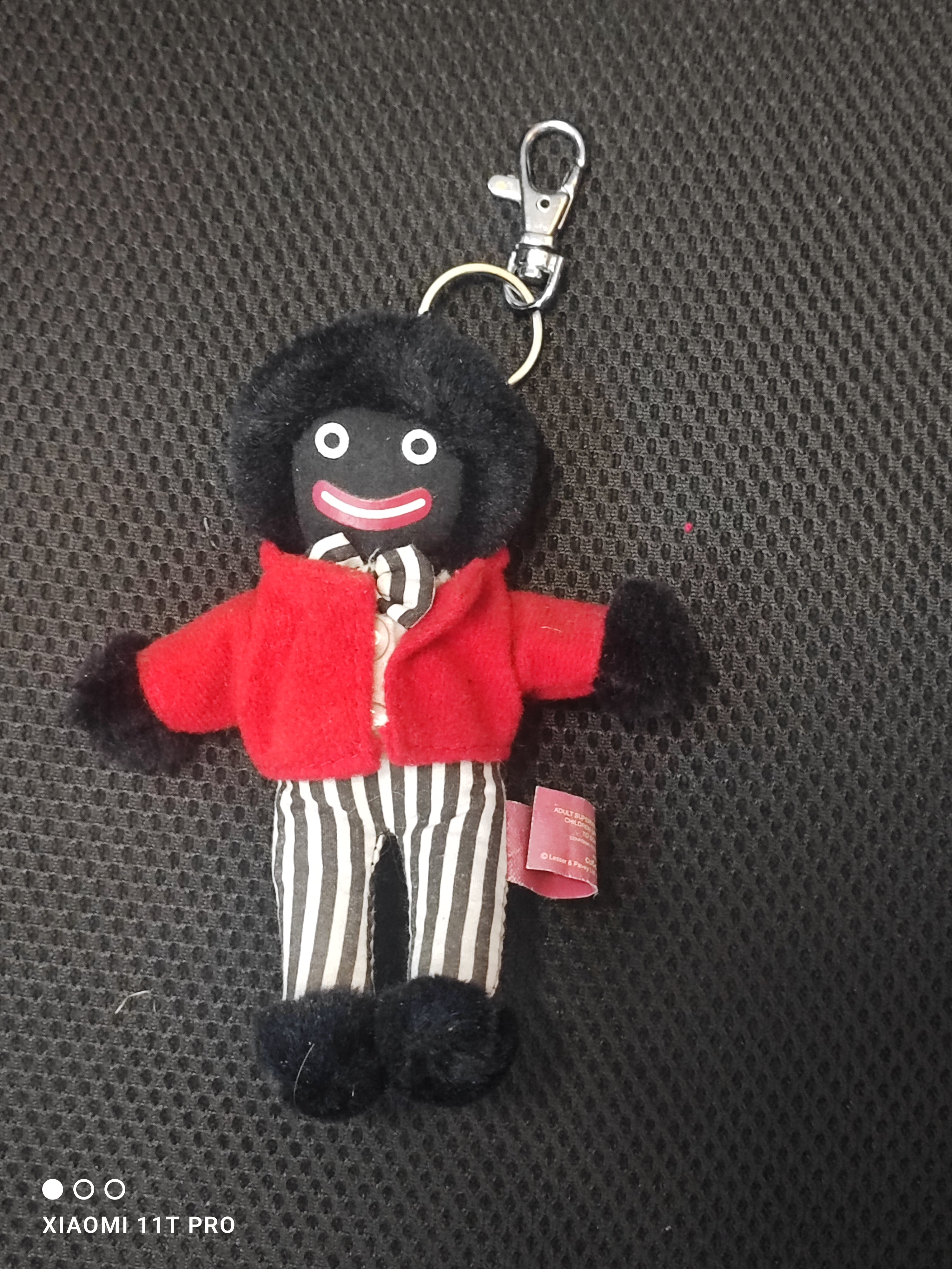 Small Soft Golly Keyring – GollyBadges.com