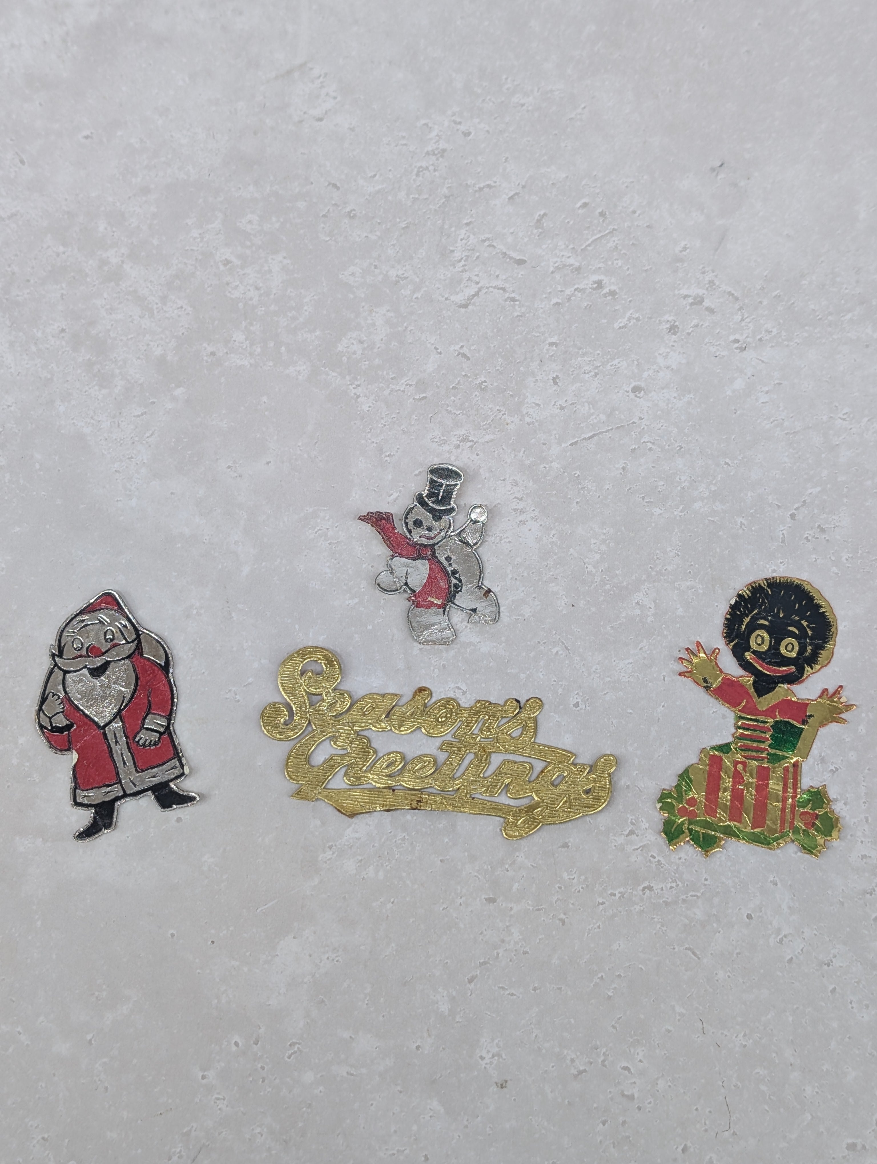 Vintage Paper Cake Decorations – GollyBadges.com