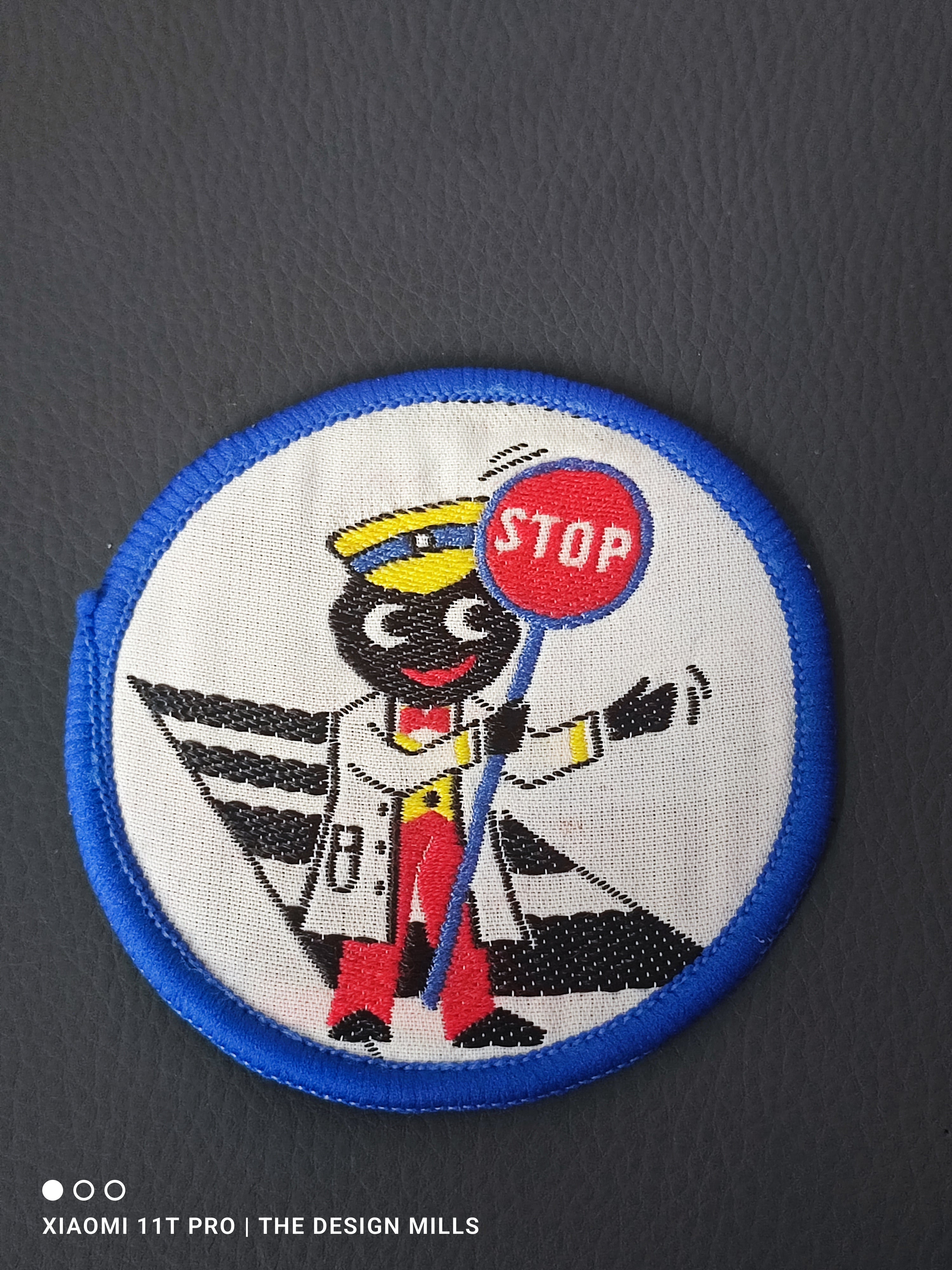1970s Lollipopman Patch – GollyBadges.com