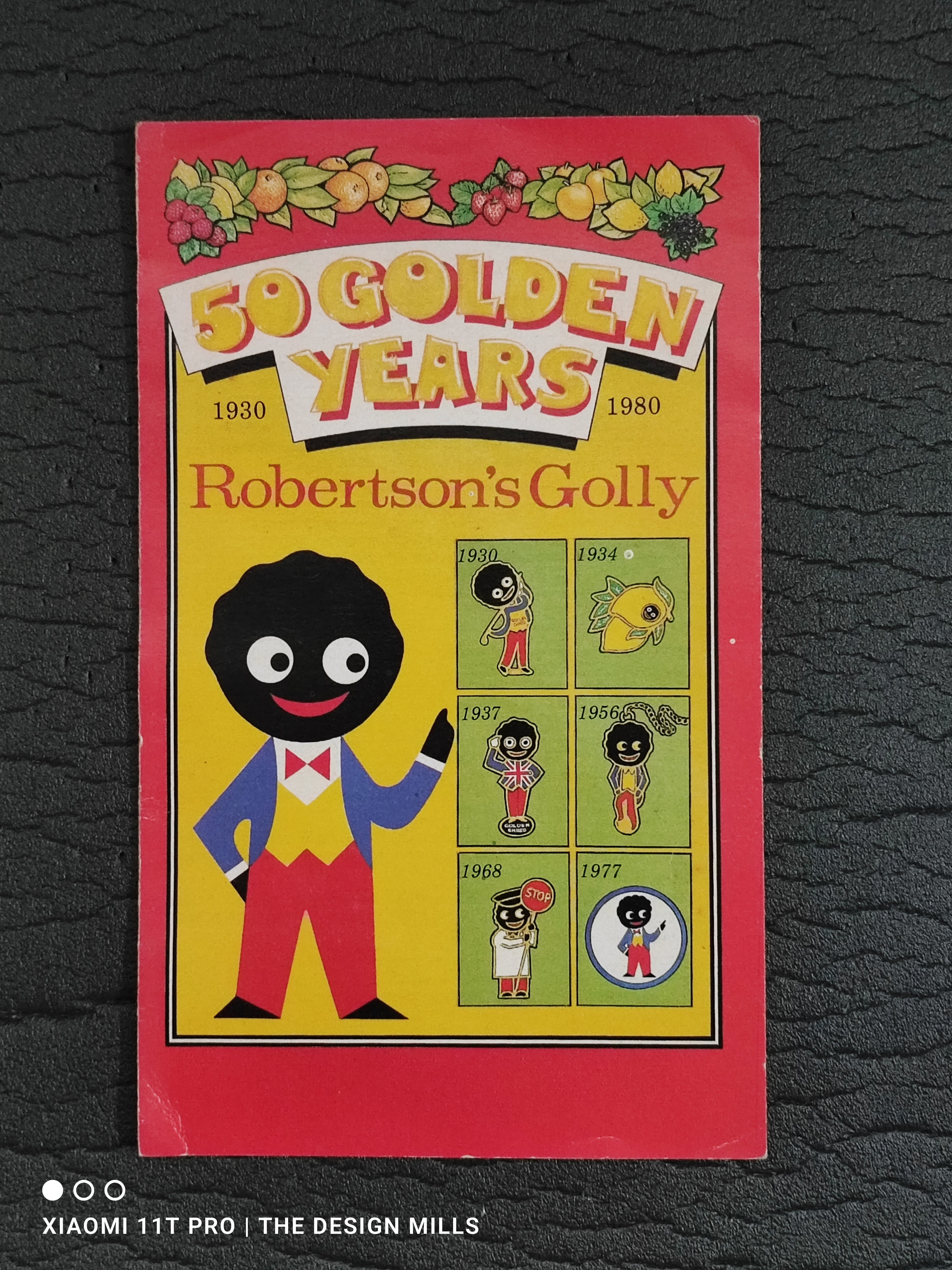 50 Golden Years Leaflet – GollyBadges.com