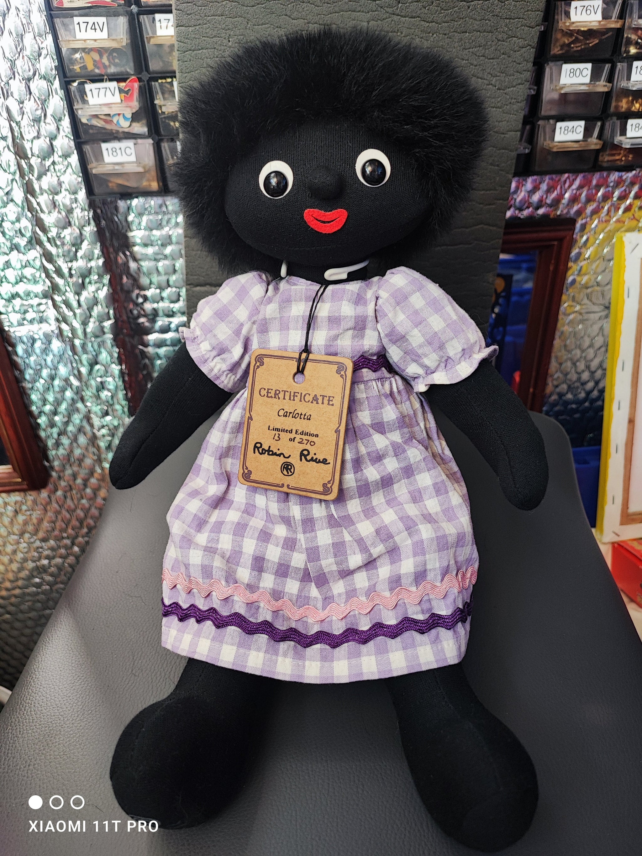 Carlotta by Robin Rive – GollyBadges.com