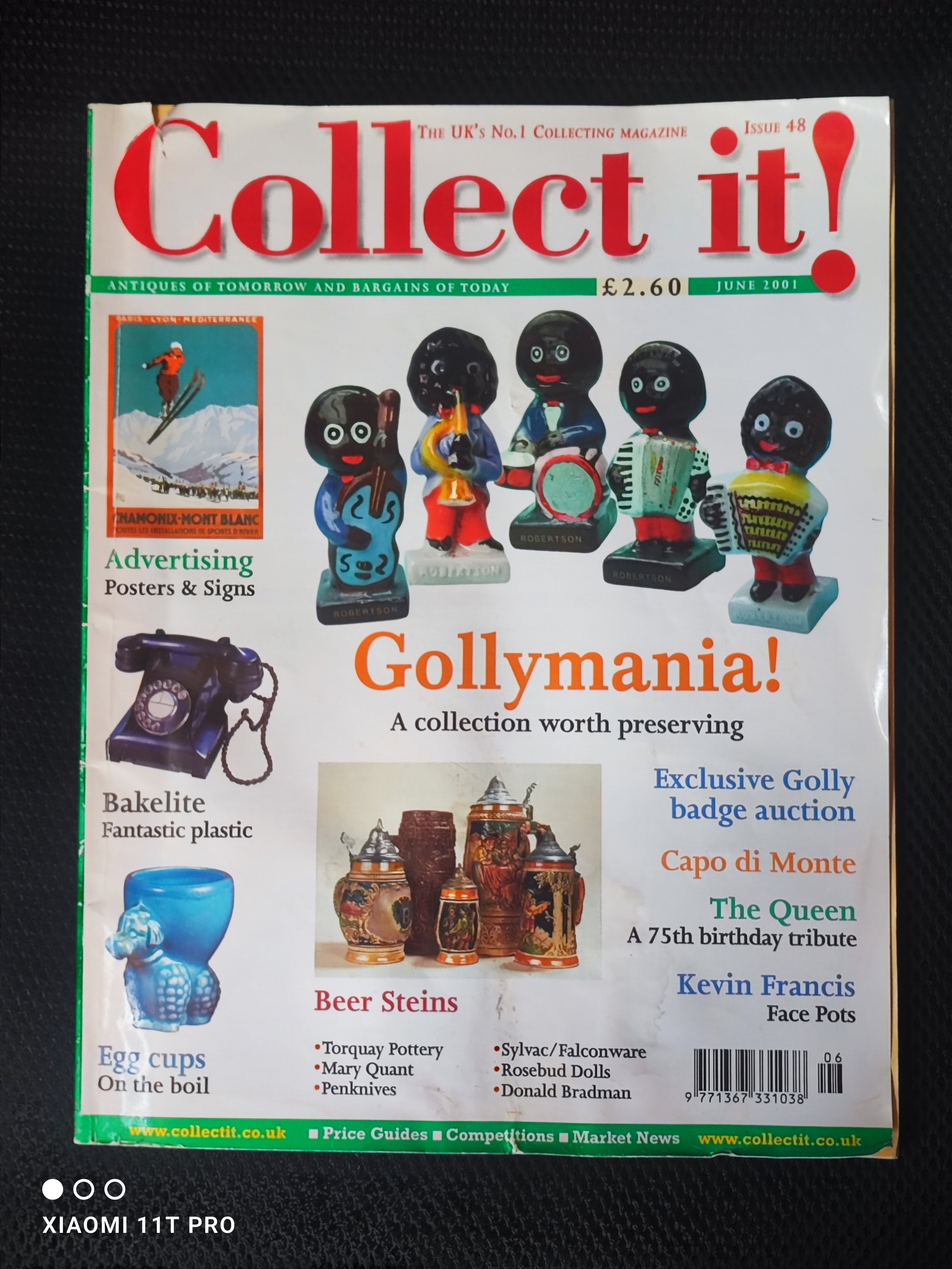 Collect Magazine Feat. Golly – GollyBadges.com