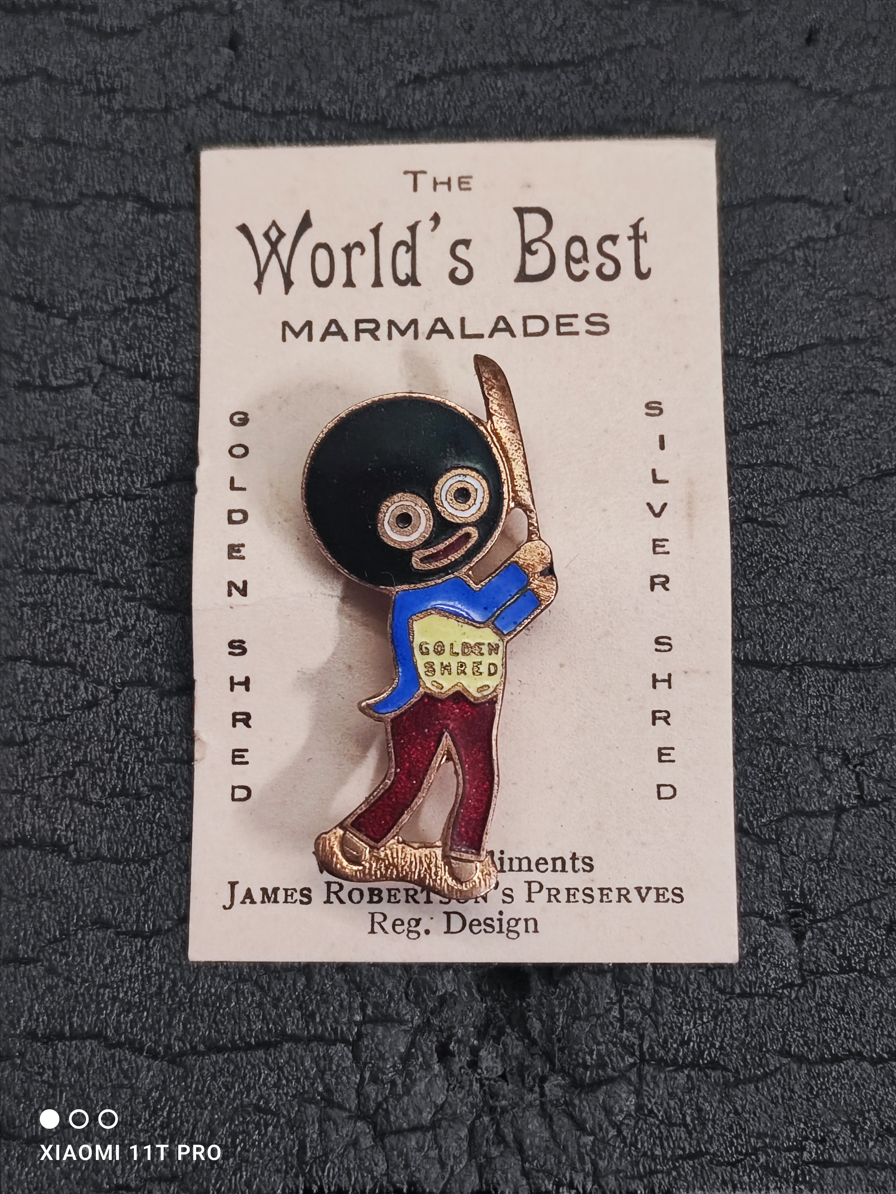 Cricketer by Graham Products Type l ON CARD – GollyBadges.com