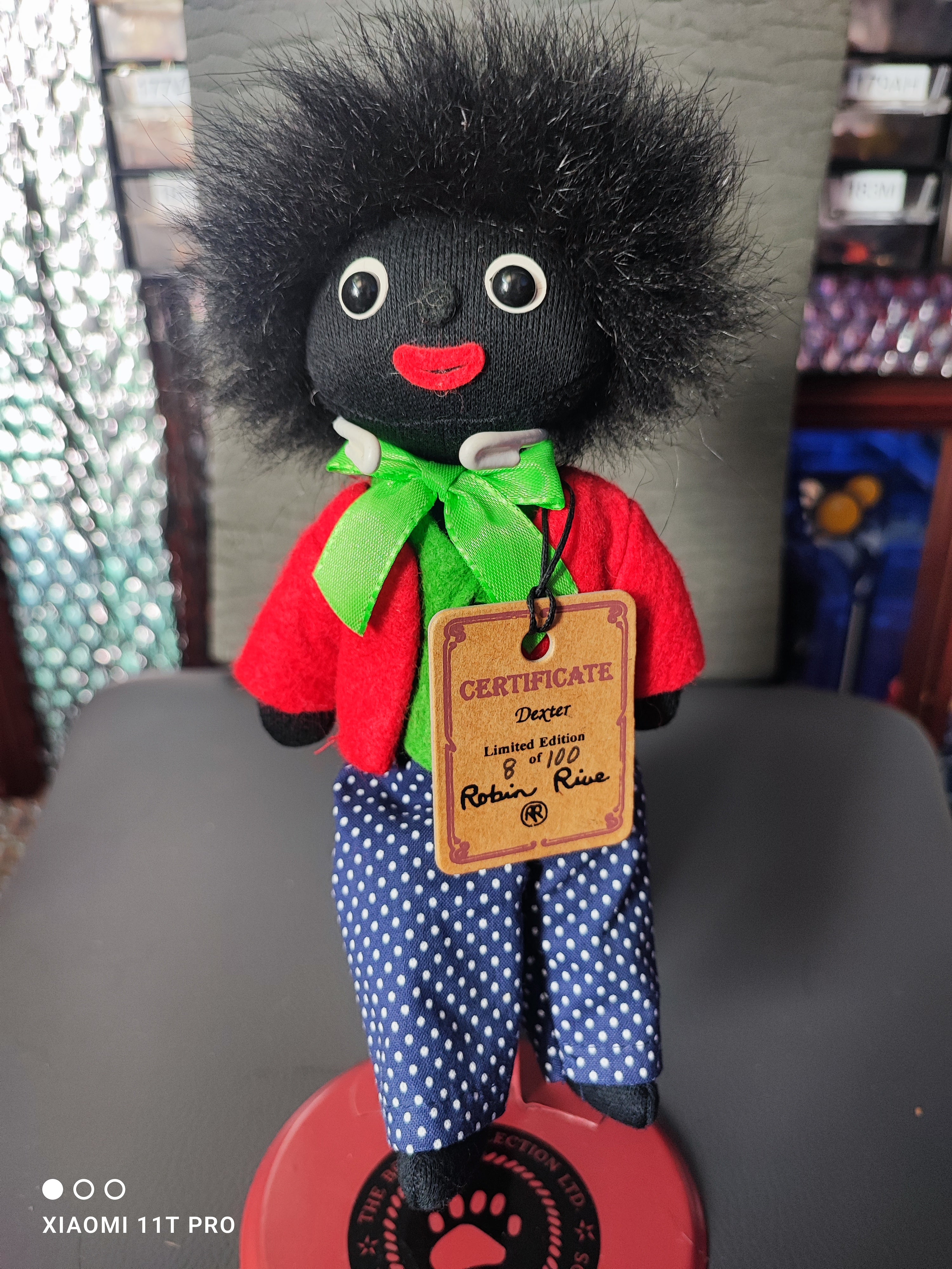 Dexter by Robin Rive – GollyBadges.com