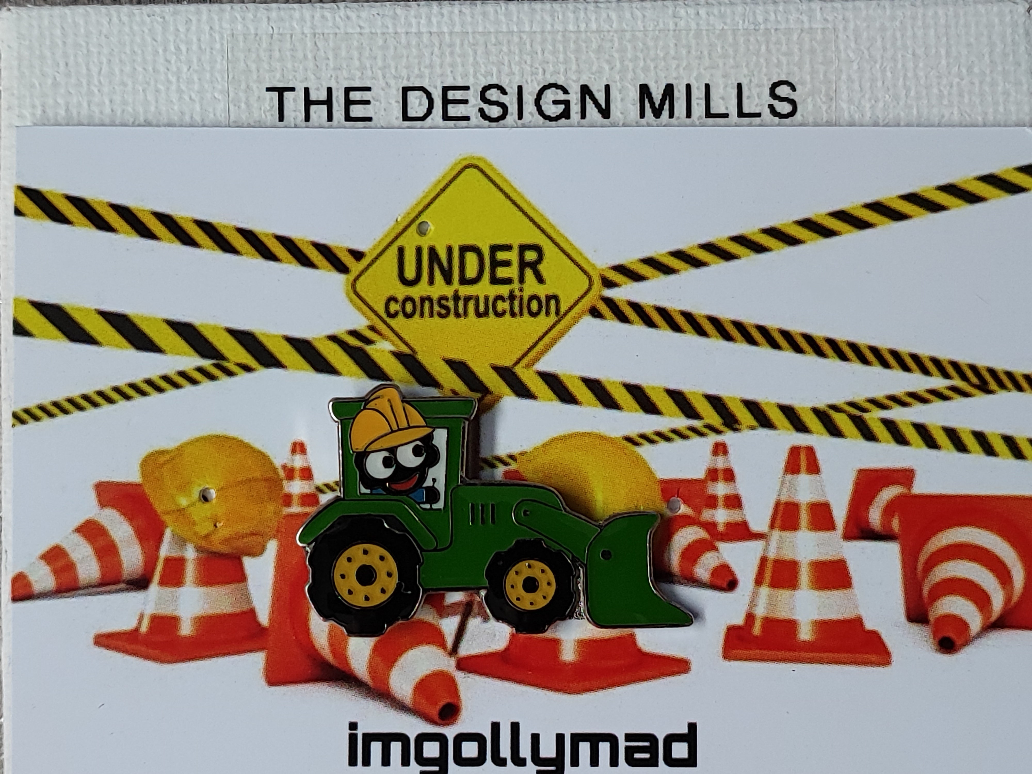 Digger Driver Badge John Deere Special – GollyBadges.com