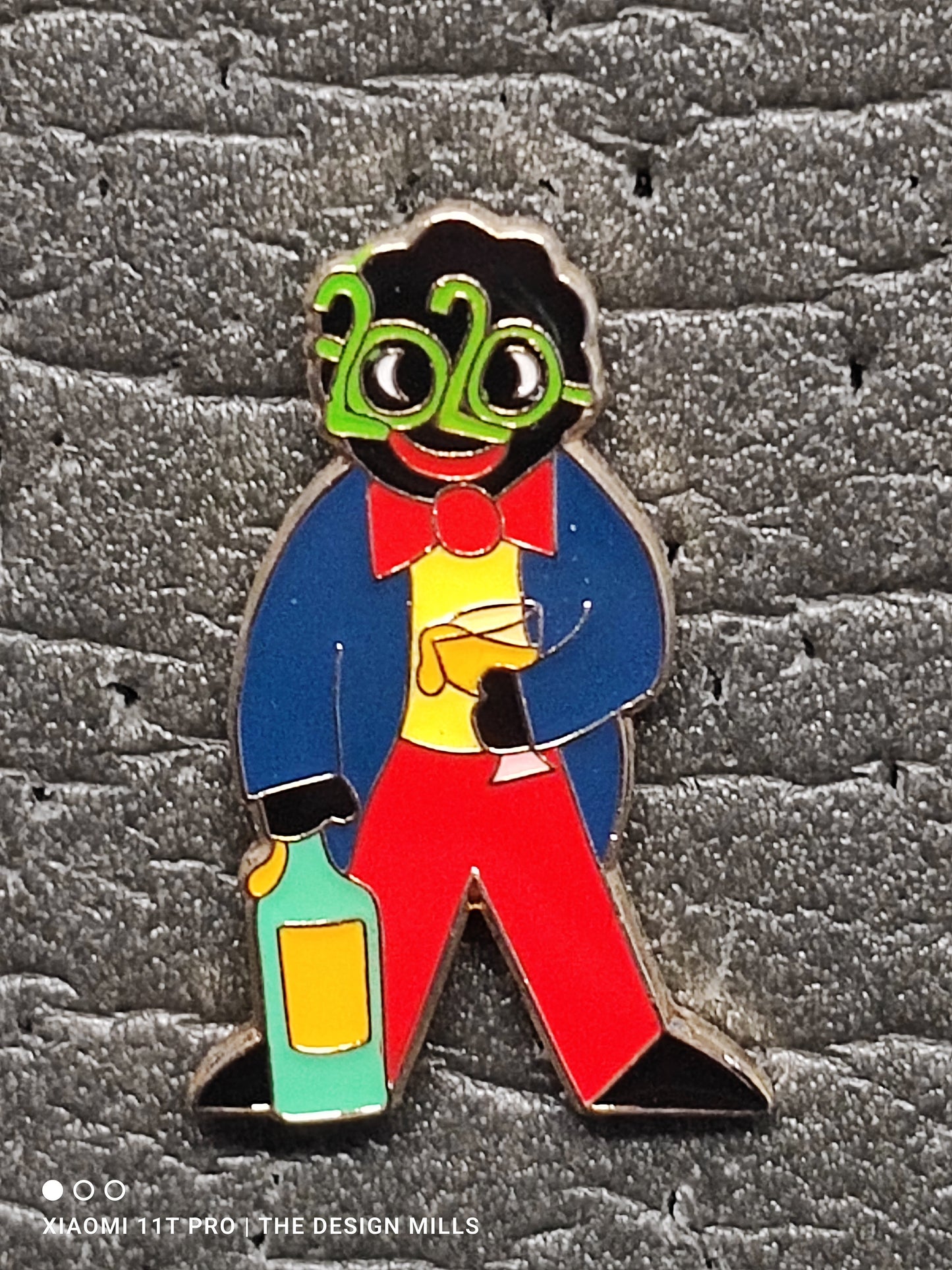 Drunken Golly 2020 Green Glasses – GollyBadges.com