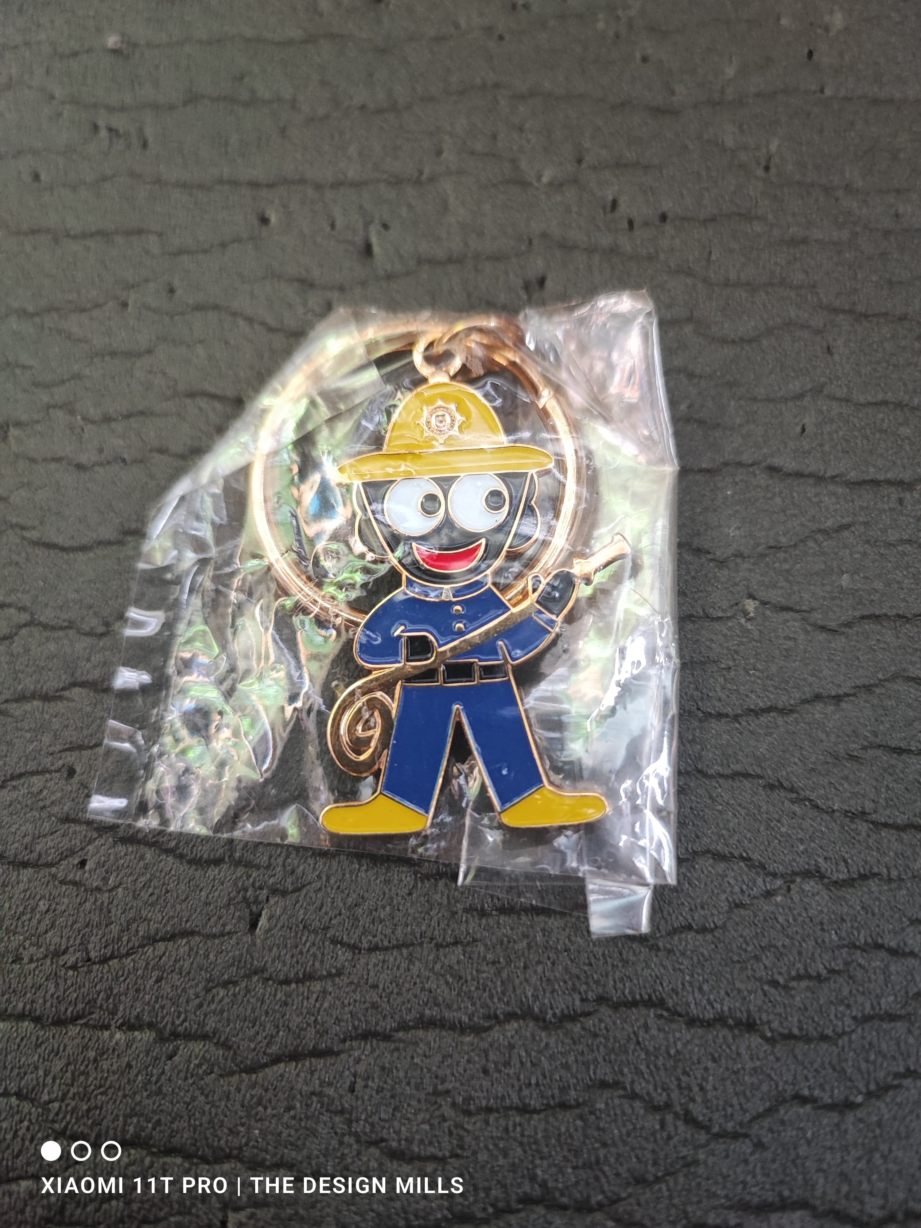 Fireman Vadok Keyring – GollyBadges.com