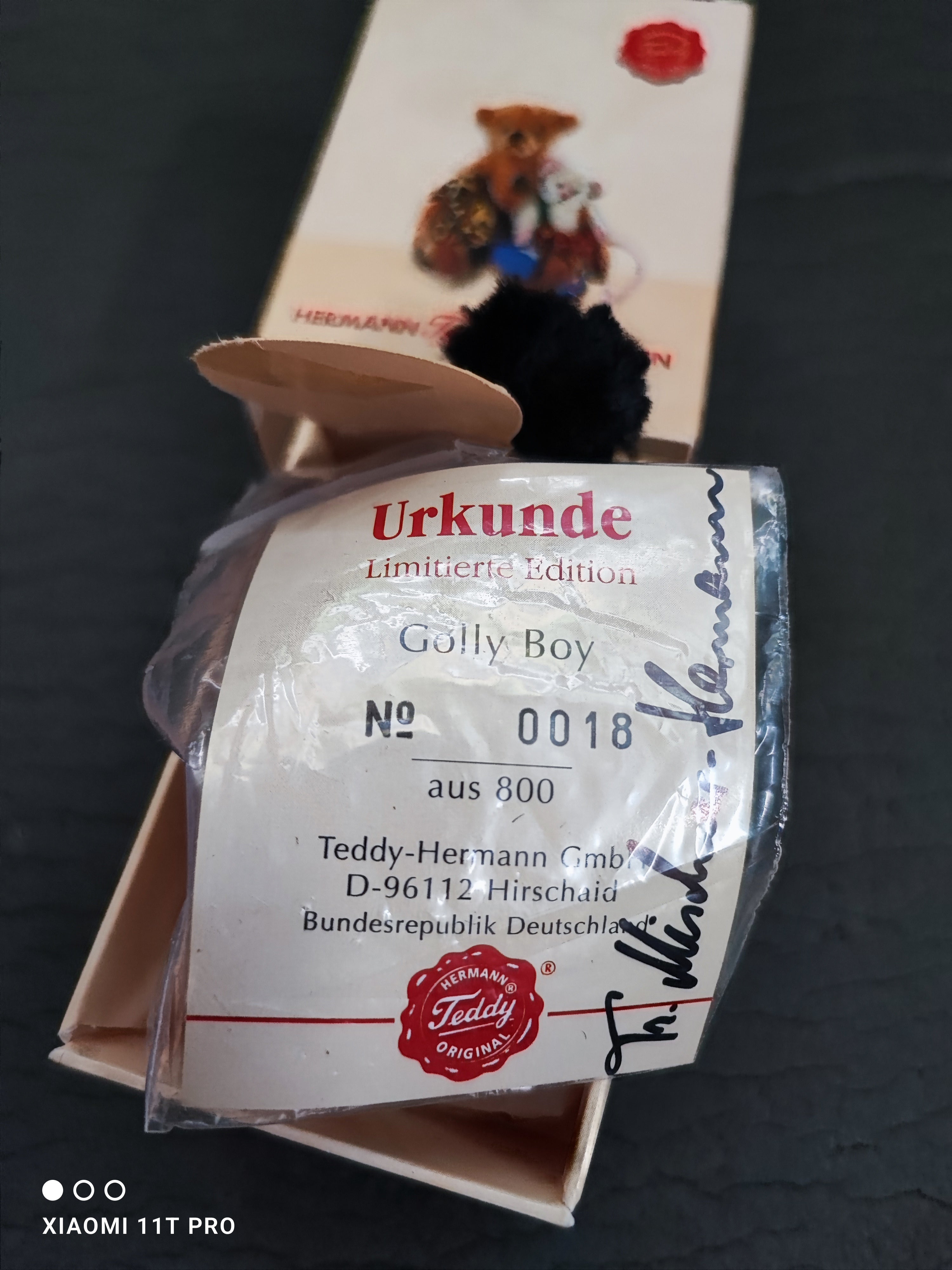 Hermann Golly Boy Miniature – GollyBadges.com