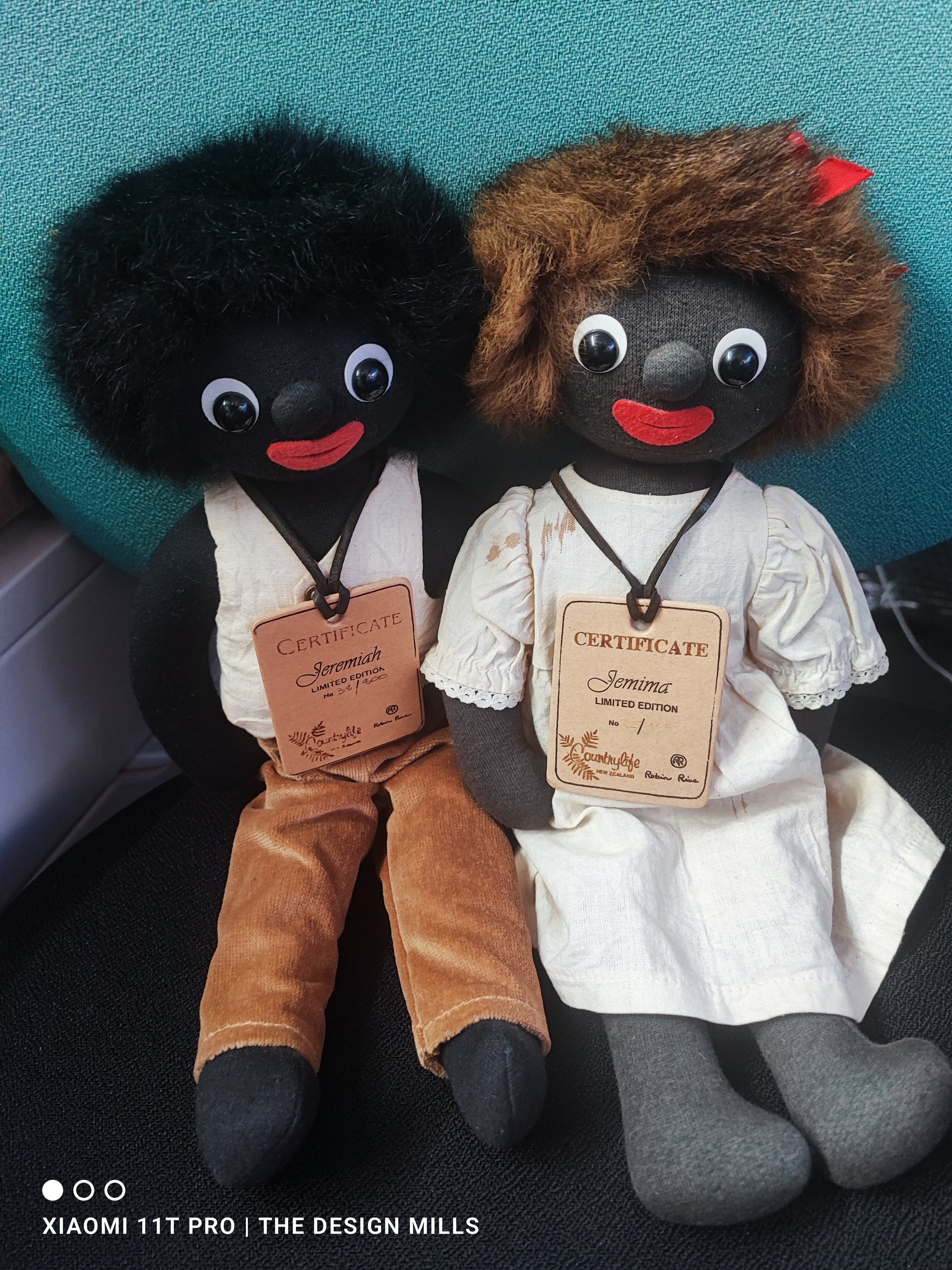 Jeremiah and Jemima by Robin Rive – GollyBadges.com