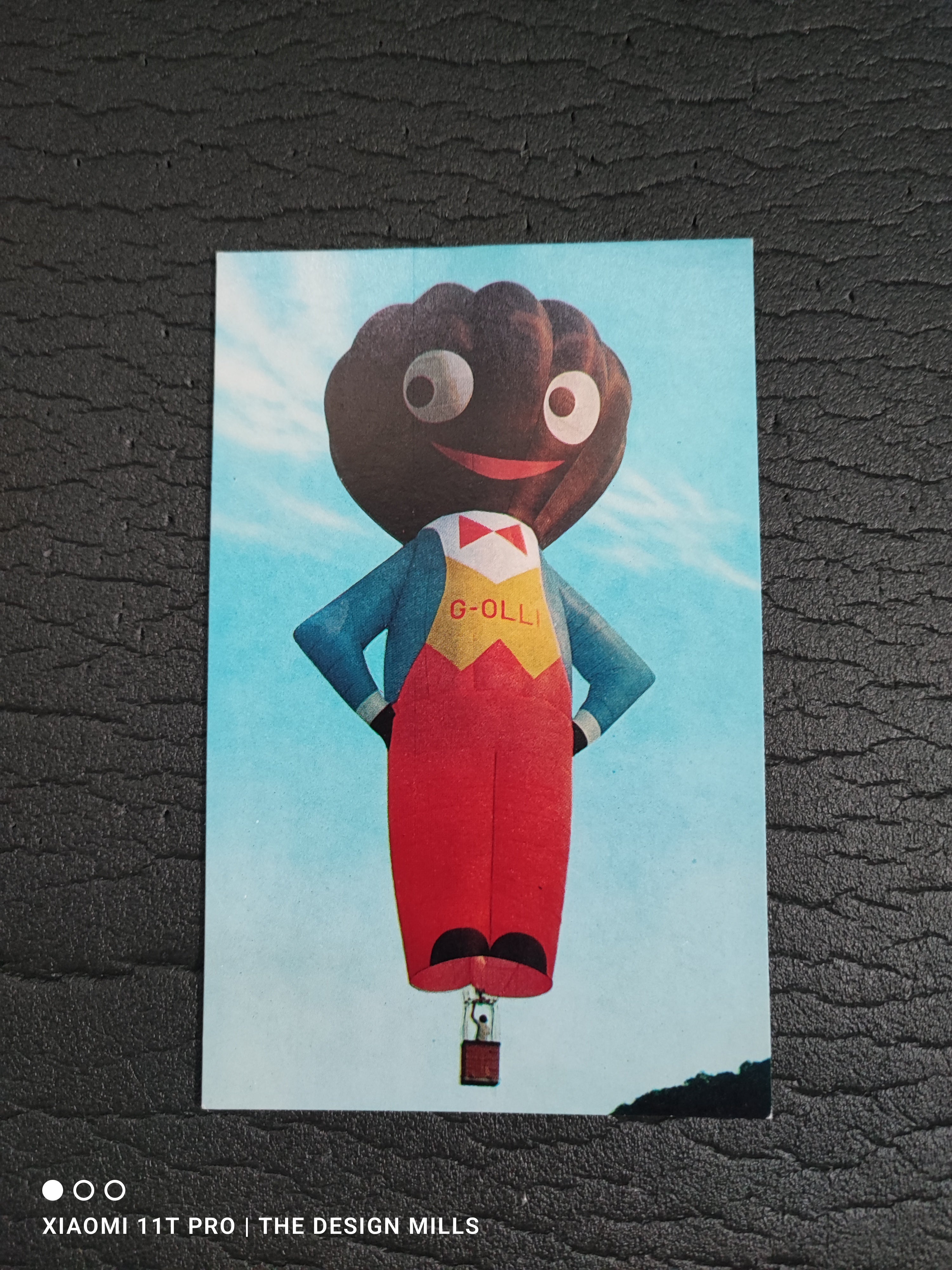 Robertsons Balloon Golly Postcard – GollyBadges.com