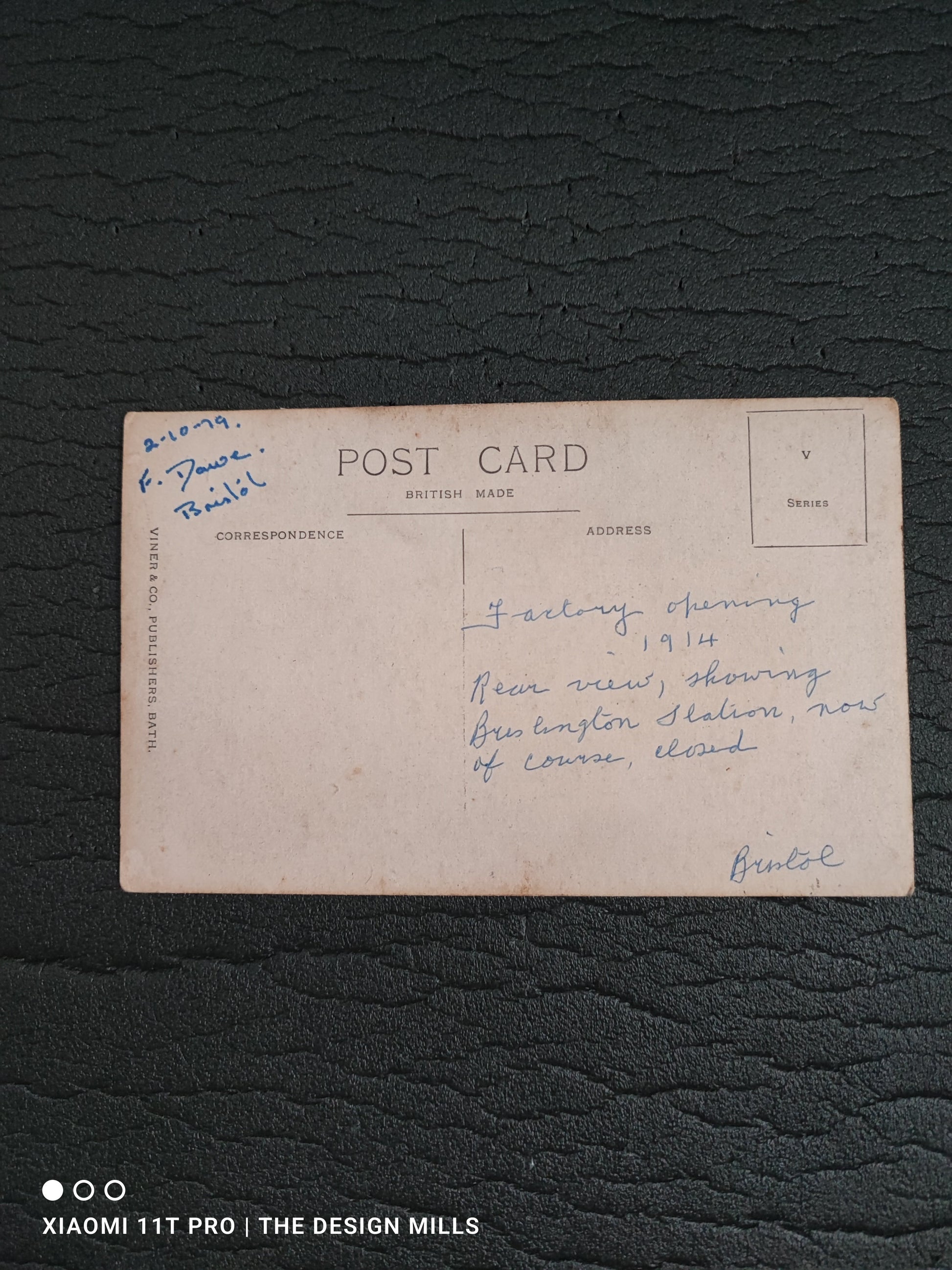 Robertsons Old Postcard Brislington Station/Jam Factory – GollyBadges.com