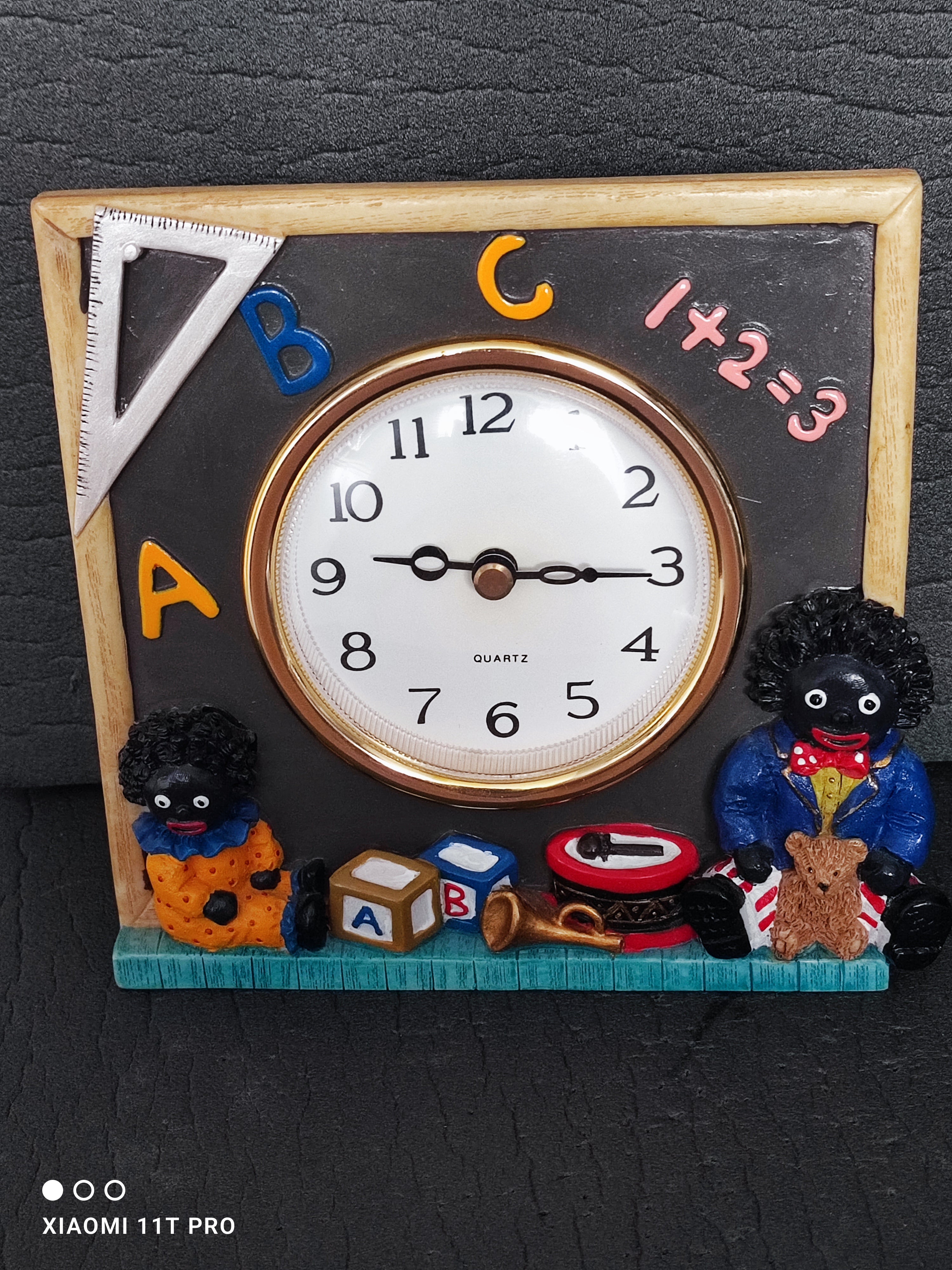 Shudehill Golly Clock Quartz – GollyBadges.com