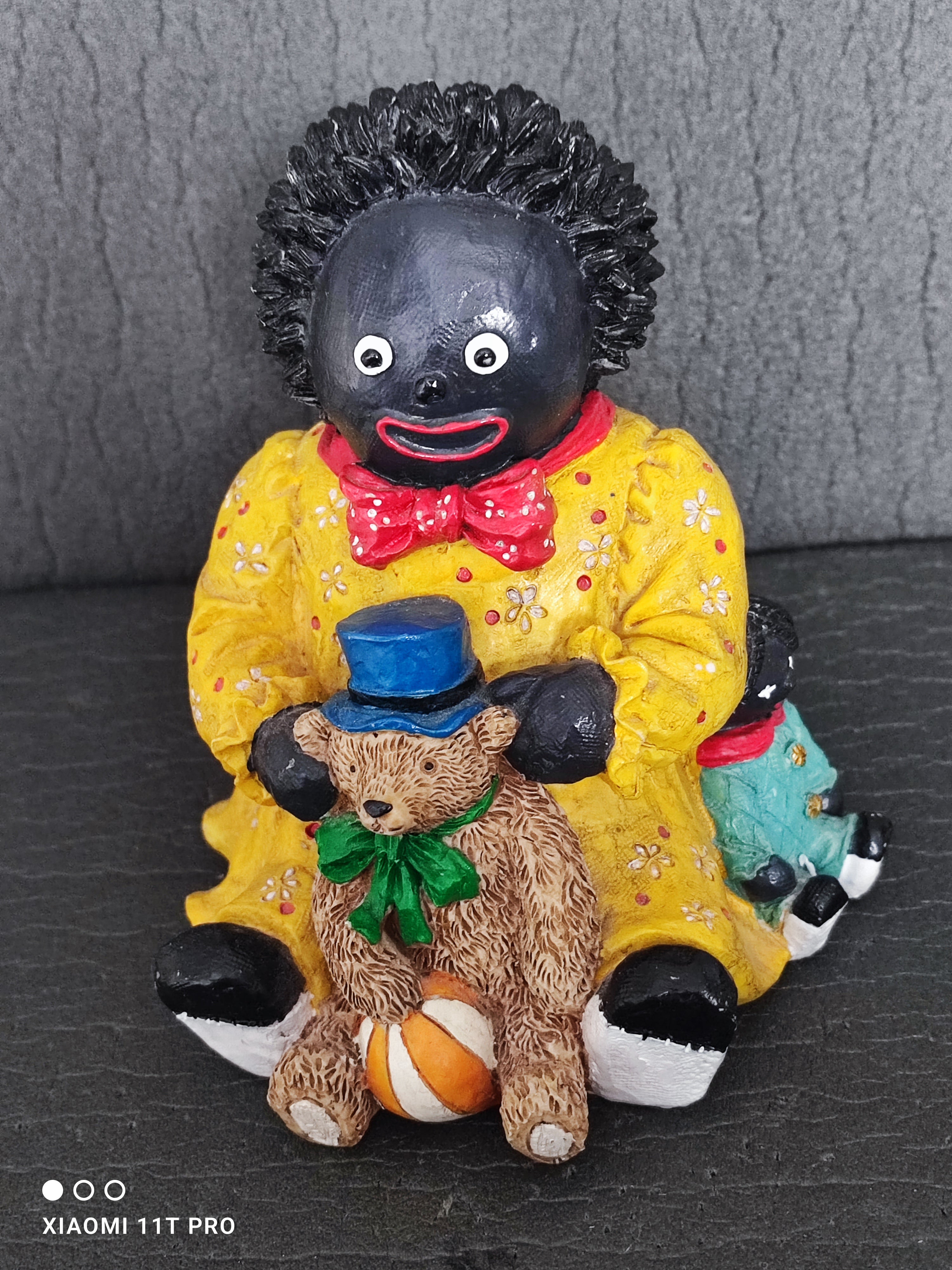 Shudehill Golly with Teddy Large Moneybox Boxed – GollyBadges.com